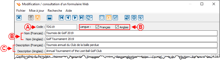 ProDon:Création d'un formulaire Web — Logilys