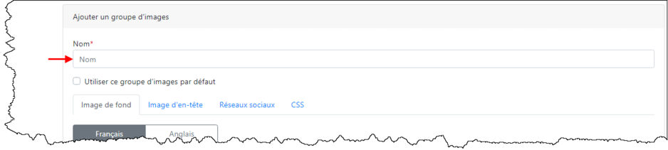 ProDon:Back-office - Configuration des groupes d'images — Logilys
