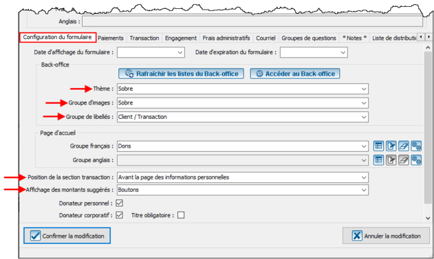 ProDon:Création d'un formulaire Web de dons généraux — Logilys